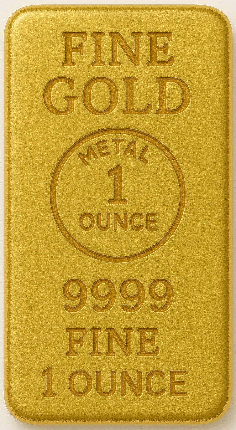 1 oz Gold Bar (Carded - Our Choice) - Sealed .9999 Gold – Gold Depot Online